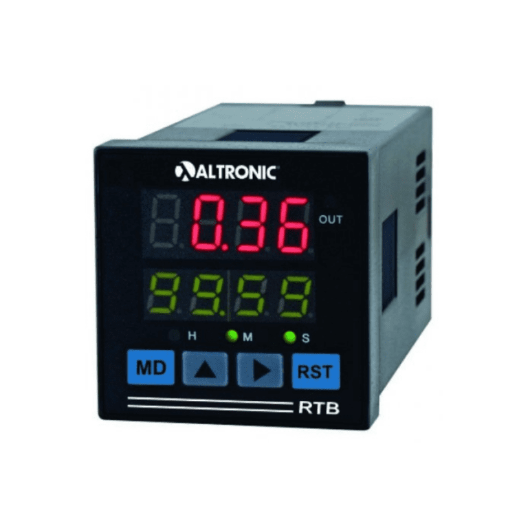 5RTB34 TEMPORIZADOR DIGITAL RTB 34 MP 100 A 240VCA VCC HG4 RB40 - Tron - Controles Elétricos